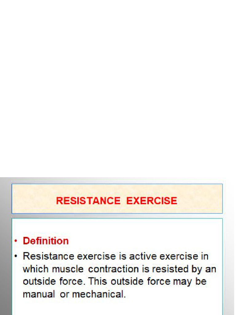 Progressive Resisted Ex 24 | PDF | Strength Training | Skeletal Muscle