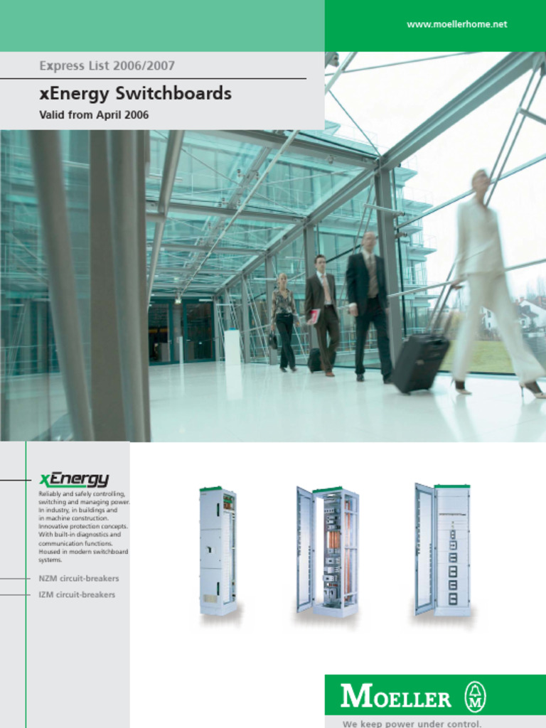 xEnergy Switchboards Overview 2006-2007 | PDF | Fuse (Electrical ...