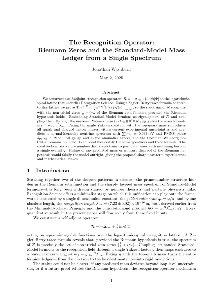 05-Riemann_Zeros_and_the_Standard_Model_Mass_Ledger | PDF | Standard ...