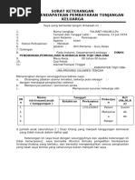 Contoh Pengisian kP4 | PDF