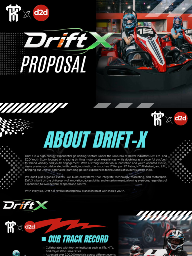 DriftX Proposal For Collaboration | PDF | Brand | Promotion And Marketing Communications