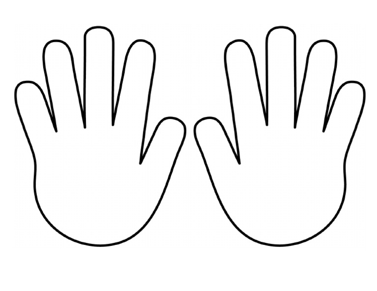 Hands Template | PDF