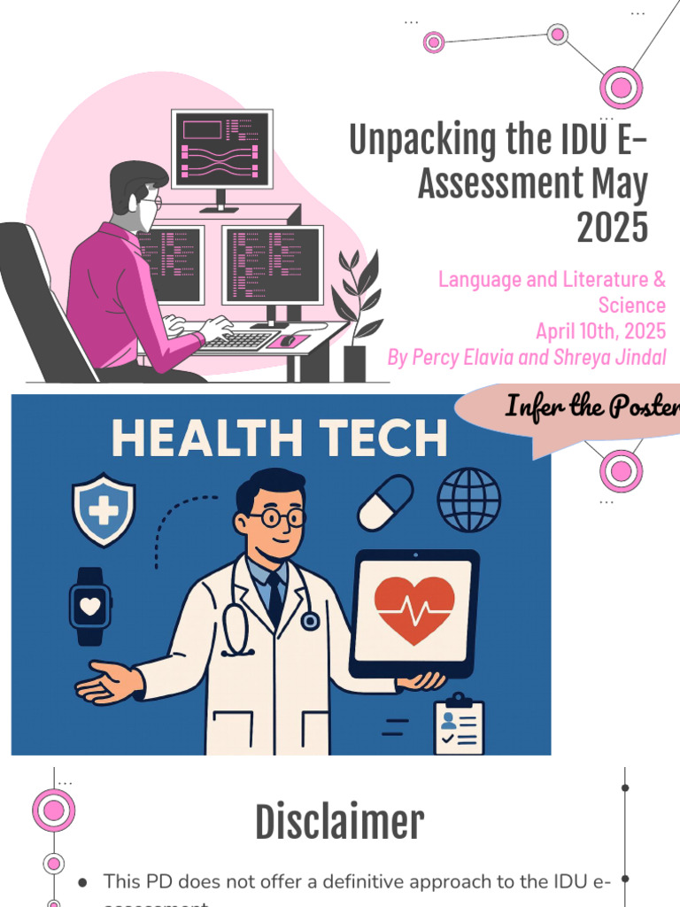 Unpacking the IDU May 2025 PRM | PDF | Wearable Technology | Science