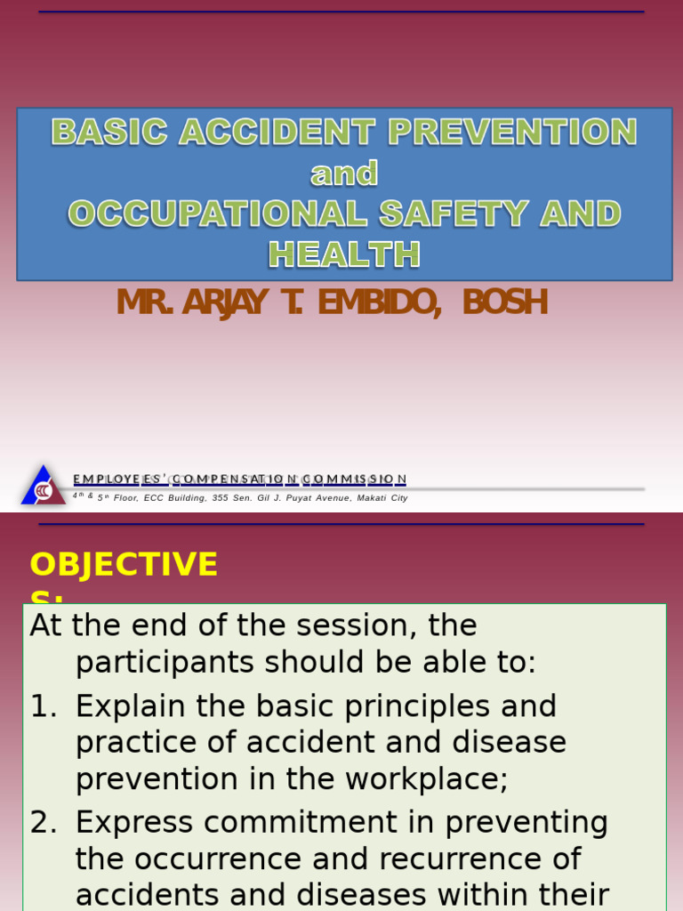 8 Hours Mandatory OSH | PDF | Occupational Safety And Health | Hazards