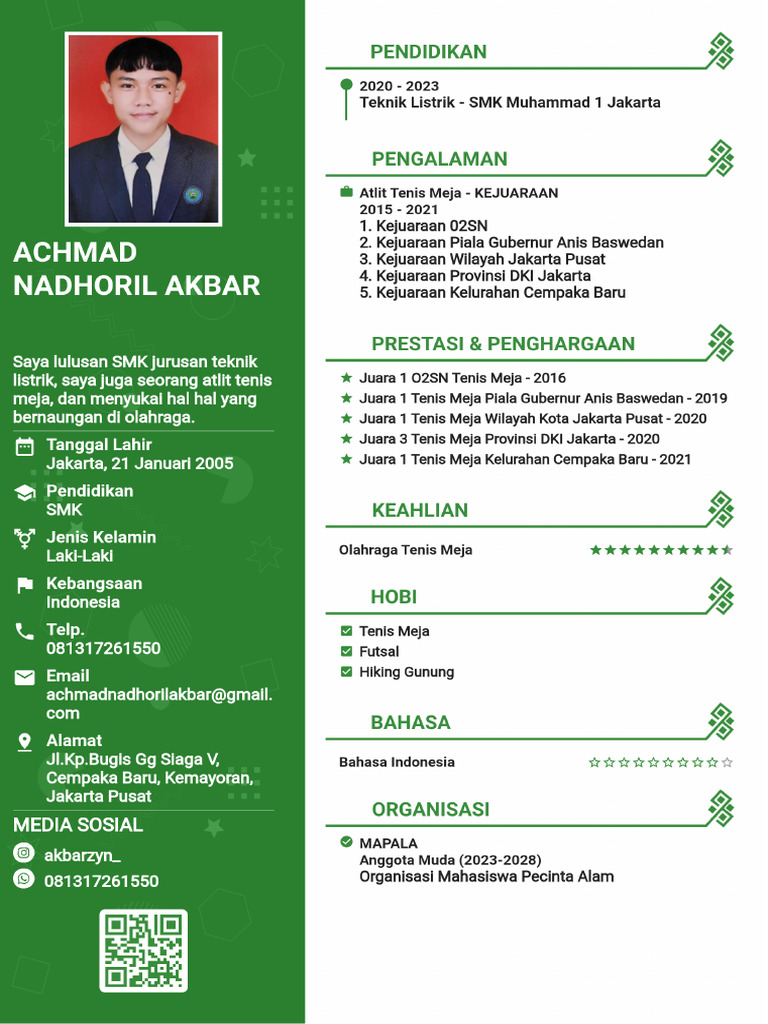CV Akbar | PDF