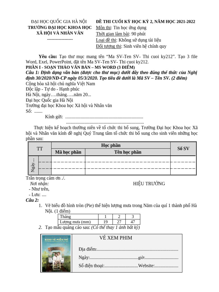 Đề số 05 Huong | PDF