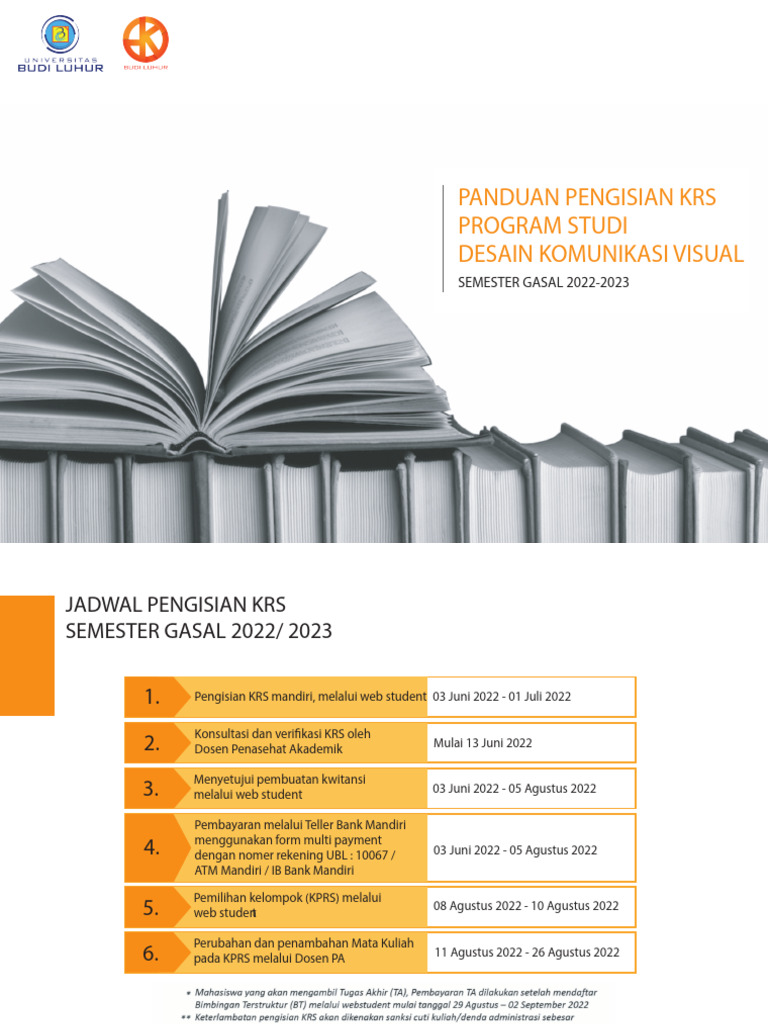 Panduan KRS DKV Gasal 2022 - 2023 Fin | PDF