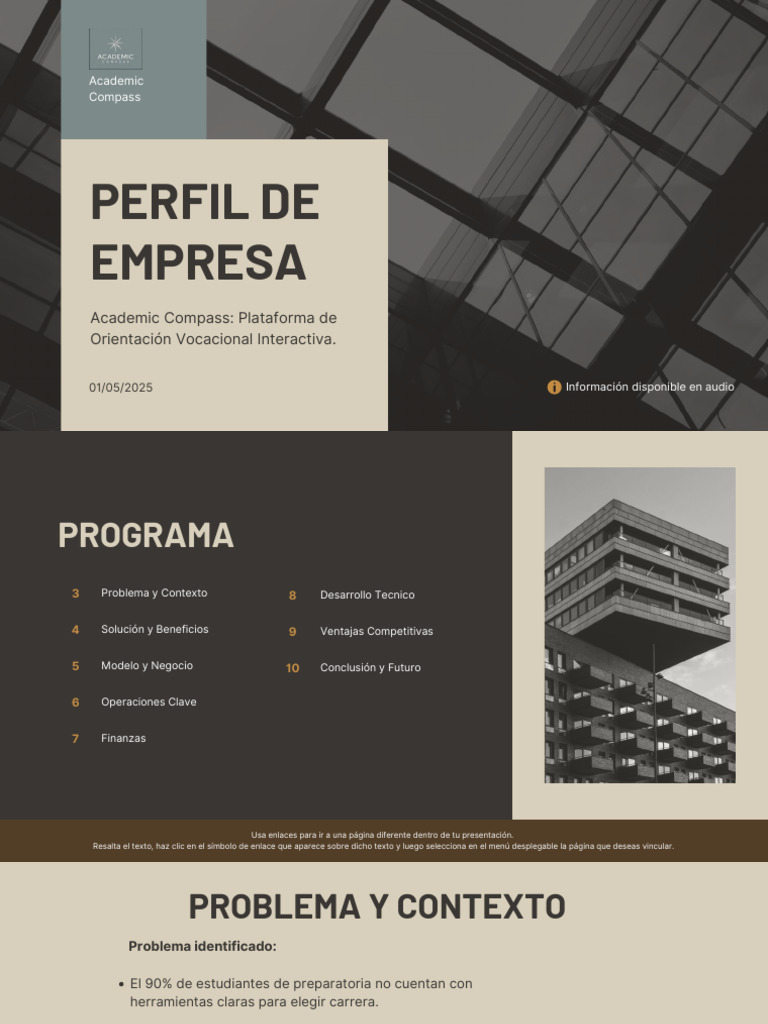 Academic Compass Plataforma de Orientación Vocacional Interactiva. | PDF | Anonimato