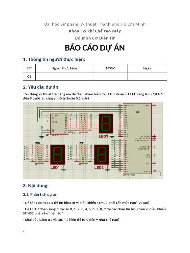 Mau_BaoCao_DuAn_LapTrinh_VXL - Copy | PDF