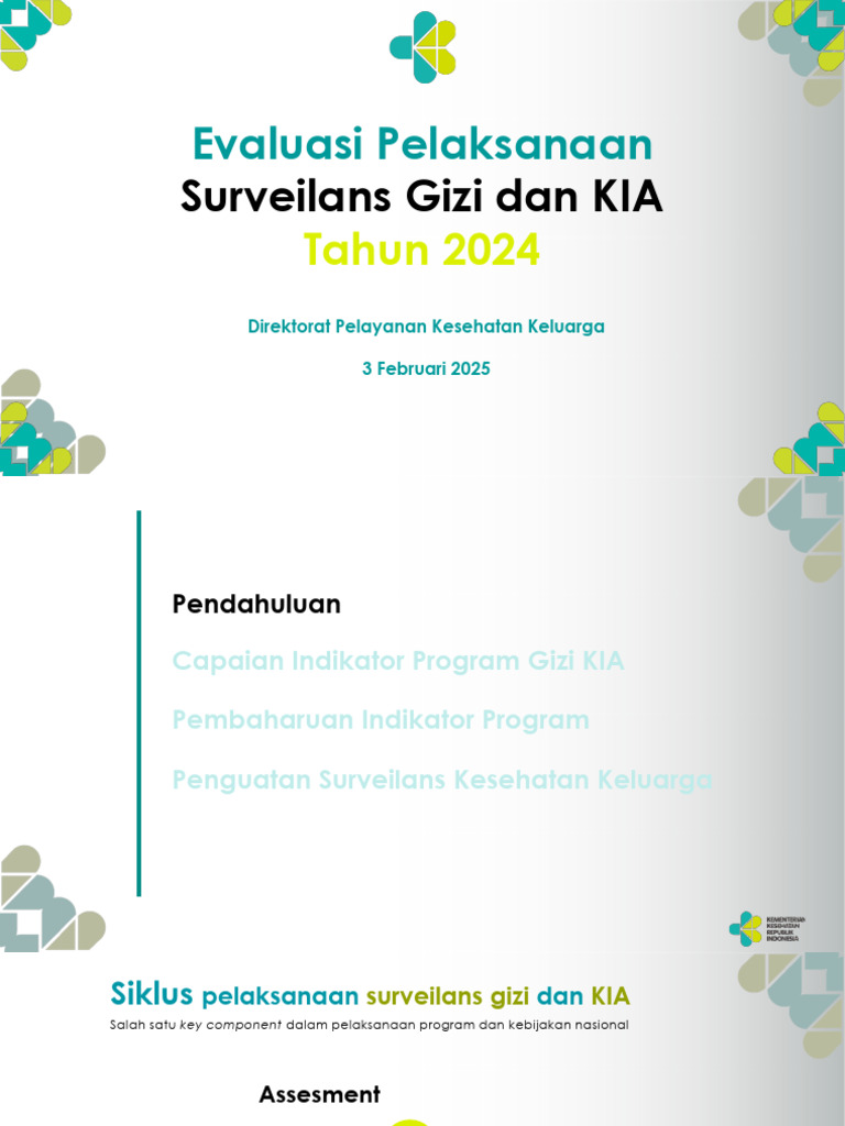 Eval SG Gizi KIA Tahun 2024 - 3 Feb 2025 | PDF