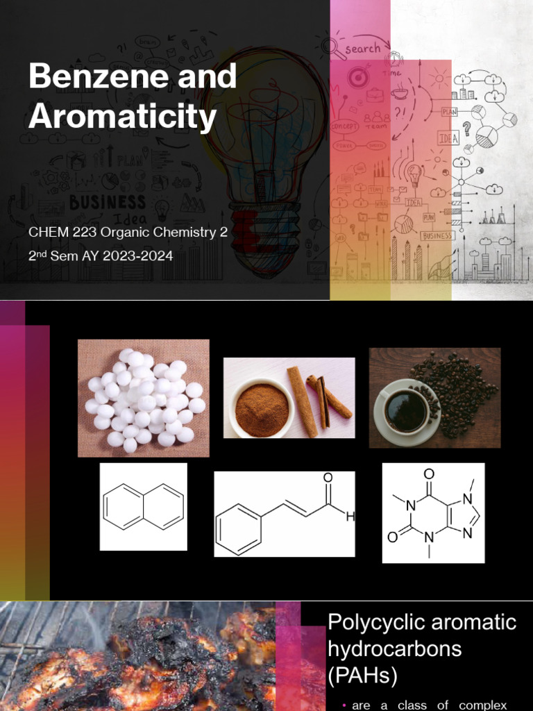 Chem 223 Benzene Aromaticity | PDF | Aromaticity | Absorption Spectroscopy