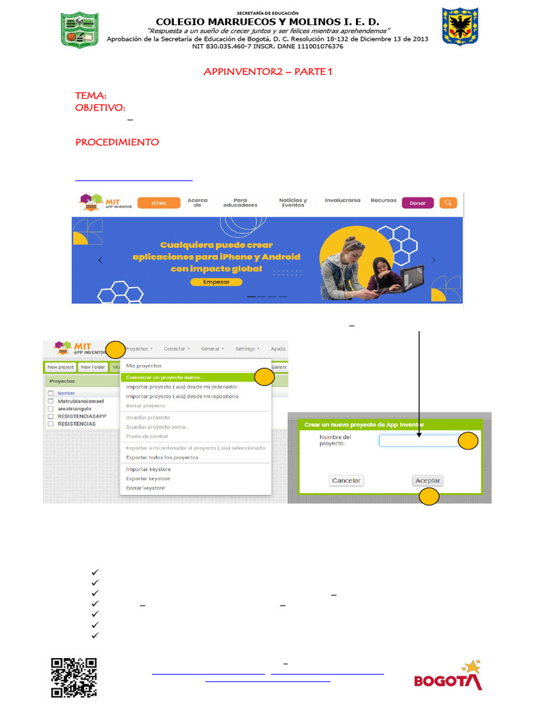 Appinventor Proyecto Portada10c2b0 | PDF | Software | Informática