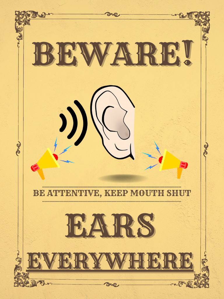 Beware! Beware!: Ears Ears | PDF