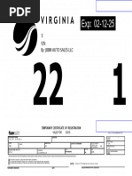 Dor - MV Form Mvu 29 | PDF | Use Tax | Affidavit