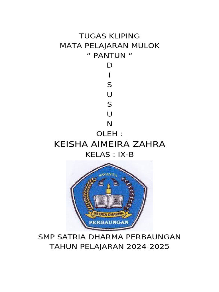 Cover SMP Sadar | PDF