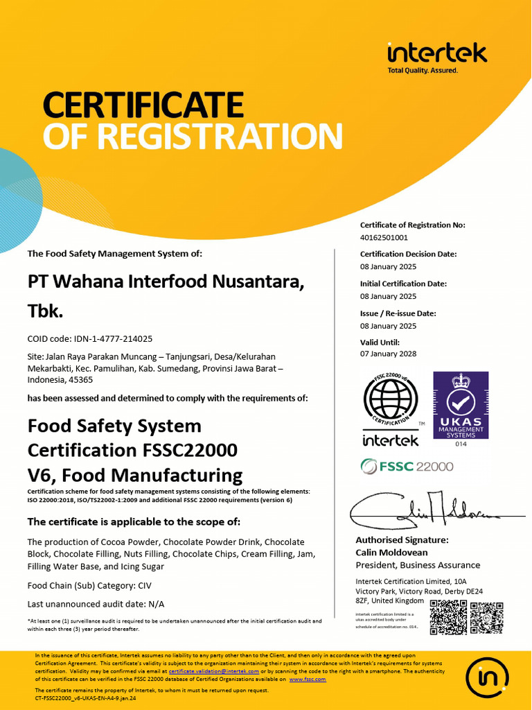 CT-FSSC22000 - v6-UKAS-EN-A4-9.jan.24 - food-40162501001-PT Wahana Interfood Nusantara, Tbk.-IA ...