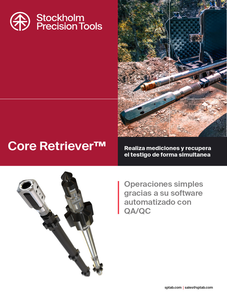 Ficha Técnica Core Retriever | PDF | Producción y fabricación
