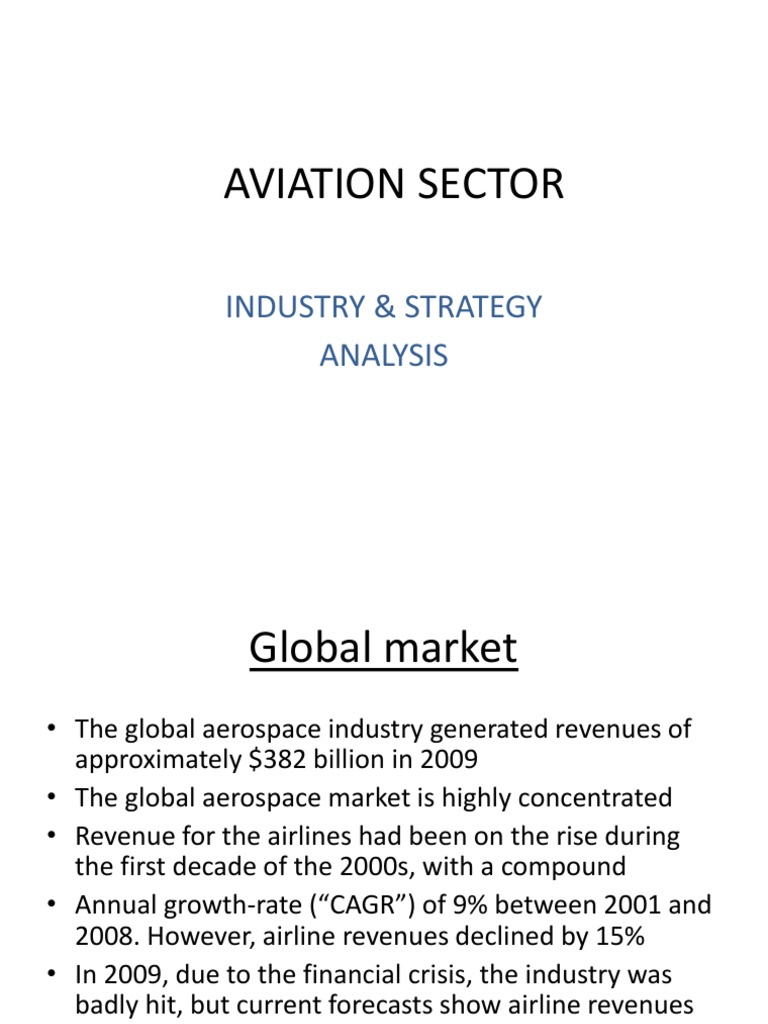 Aviation Industry Analysis and Trends | PDF | Airlines | Aviation