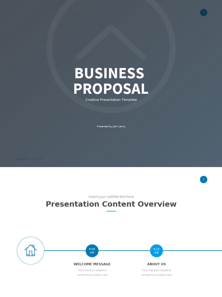 02 Business Proposal - 4x3 | PDF | Social Media | Popular Culture ...