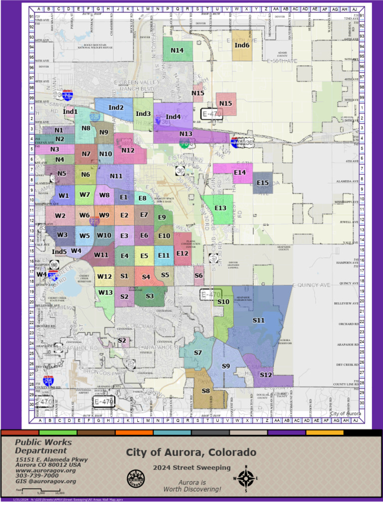 Street Sweeping Map and Schedule | PDF