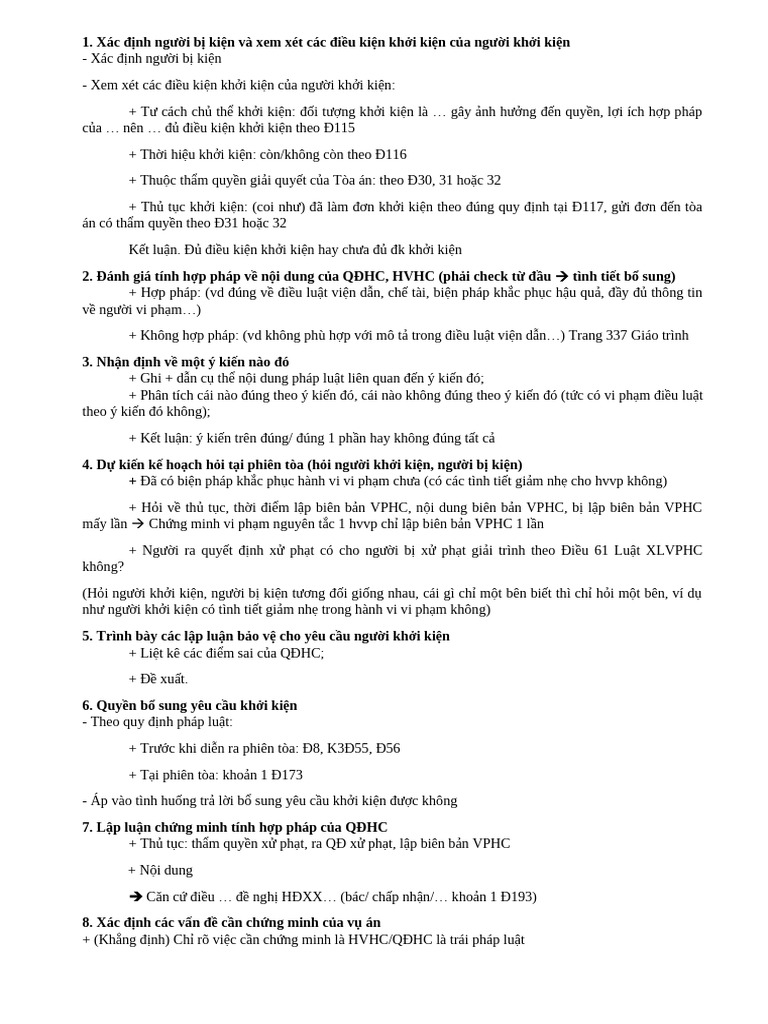 LS7 - Cách Trình Bày Bài Thi | PDF