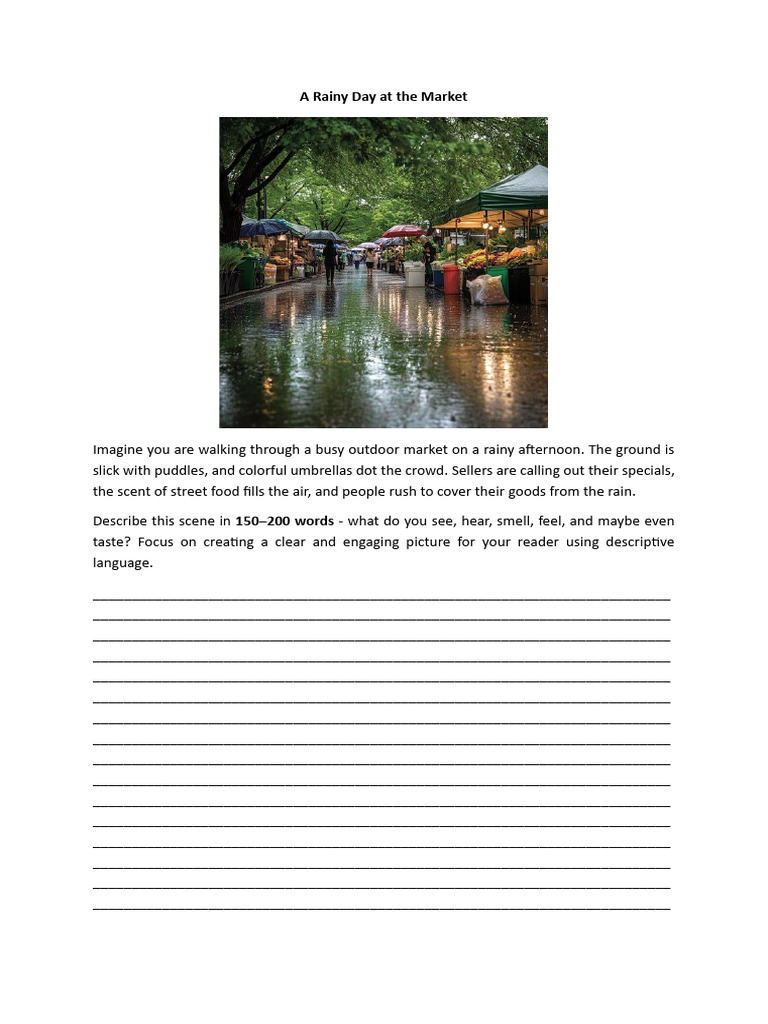 Writing Exercise - Melvin | PDF