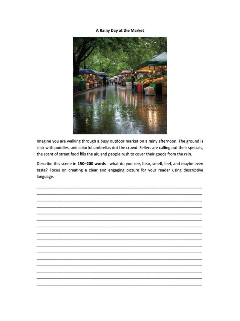 Writing Exercise - Melvin PRINT | PDF