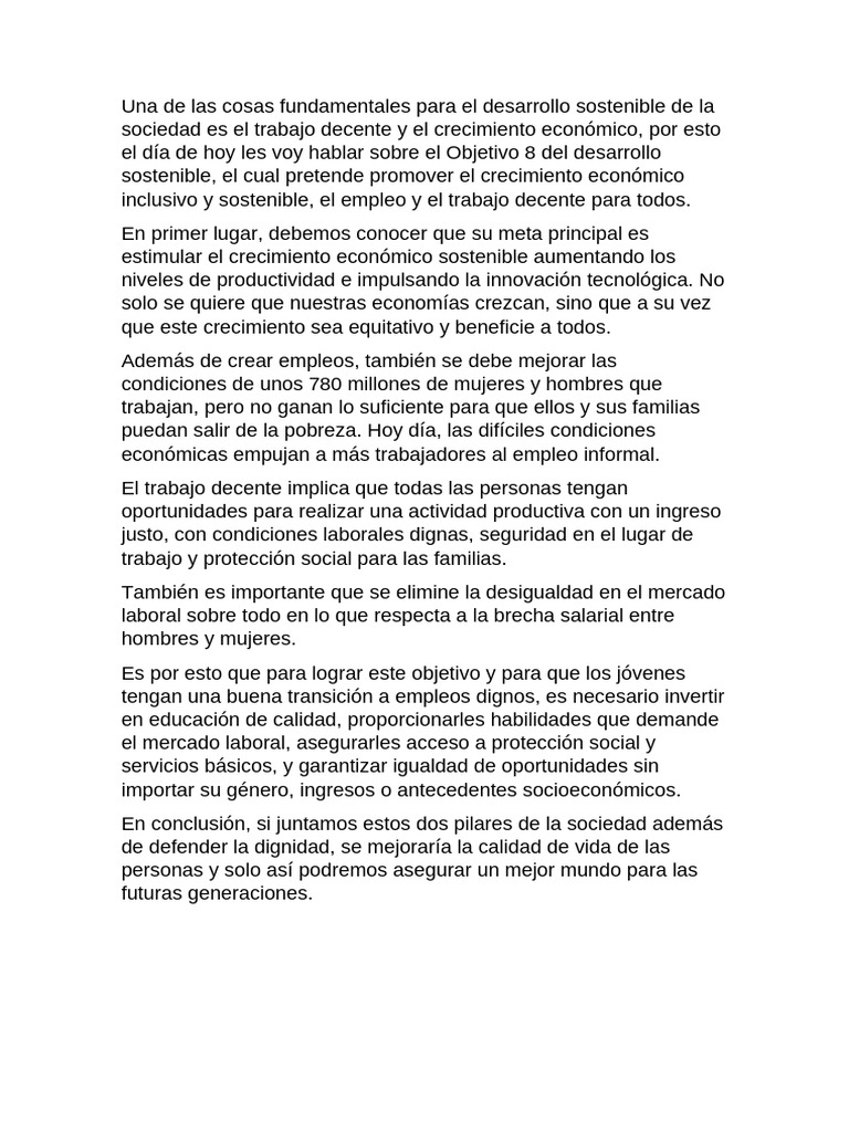 Español | PDF | Empleo | Sustentabilidad
