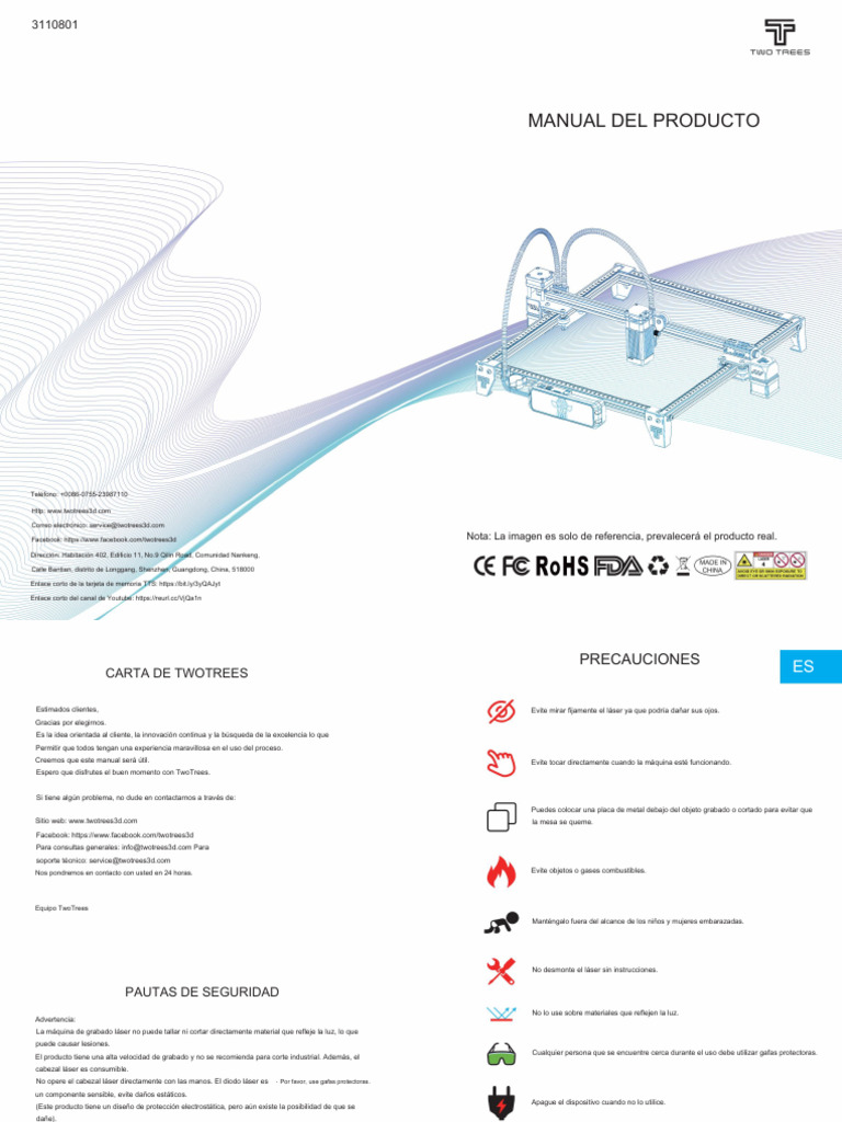 TTS-Pro Mamual-A4-1-12 | PDF | Tornillo | Eje