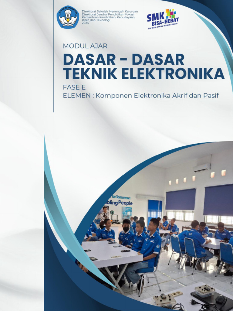 TASYA Modul Ajar Elektronika Komponen Aktif Dan Pasif 1-3 | PDF