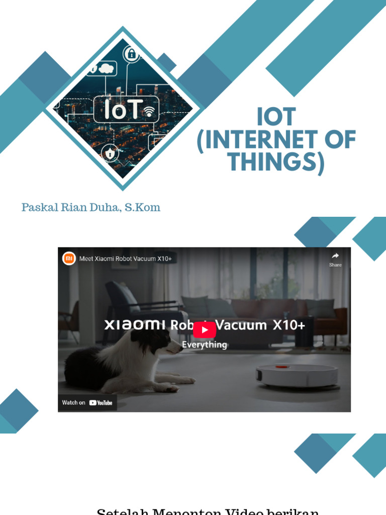 Perkembangan Teknologi Pada Perangkat Teknik Jaringan Komputer Dan Telekomunikasi IoT | PDF