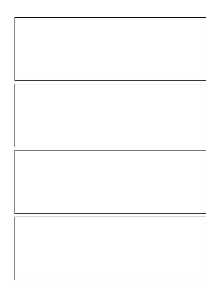 Manga Storyboard Template Example | PDF