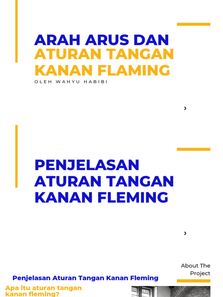 Arah Arus Dan: Aturan Tangan Aturan Tangan Kanan Flaming Kanan Flaming | PDF