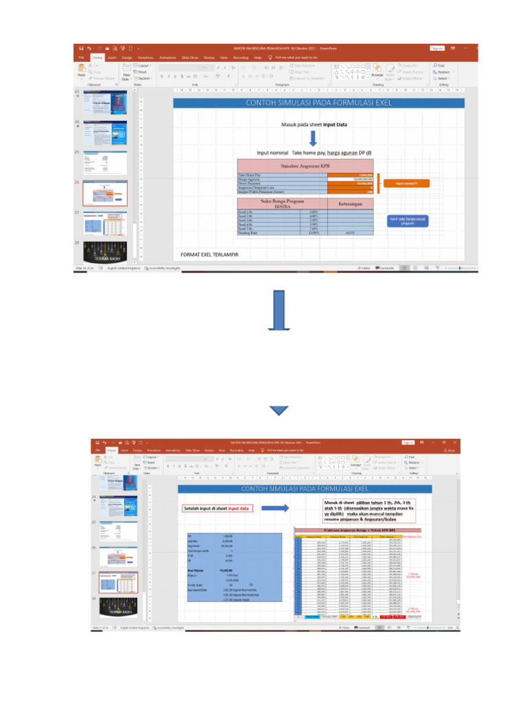 Simulasi Berjenjang TW II Berjenjang | PDF