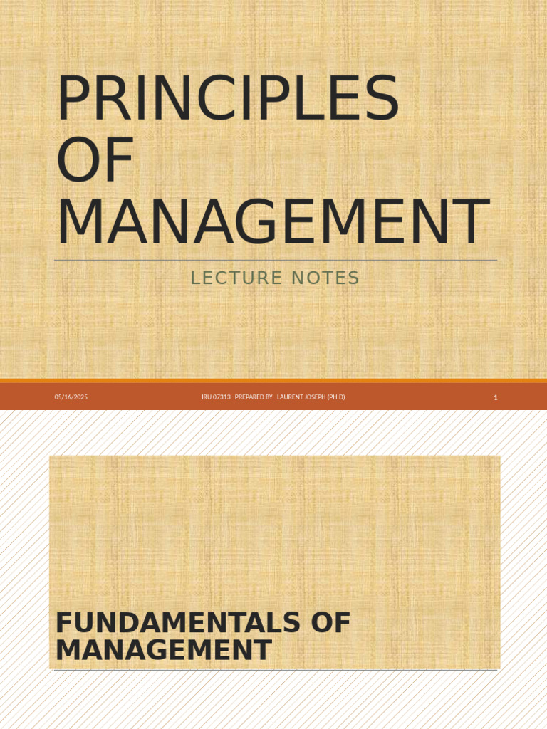 Fundamentals of Management BKT 06208-1 | PDF | Science | Theory