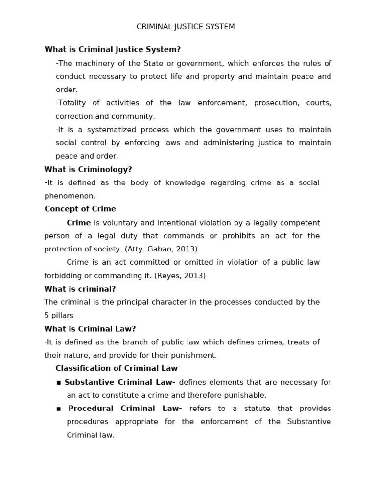 Criminal Justice System | PDF | Pardon | Prosecutor