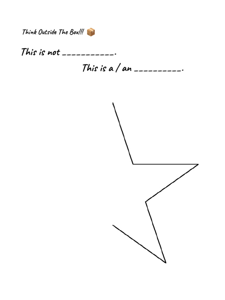 Teaching Resource (Think Outside The Box!!!!) | PDF