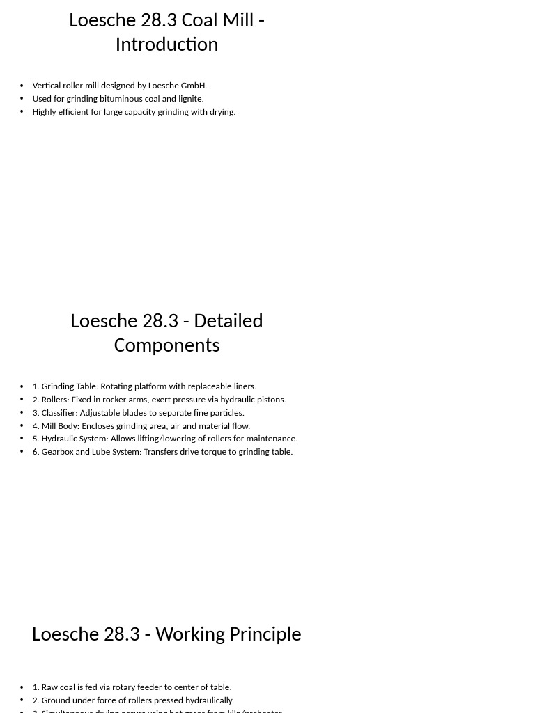 Loesche 28.3 Detailed Training | PDF