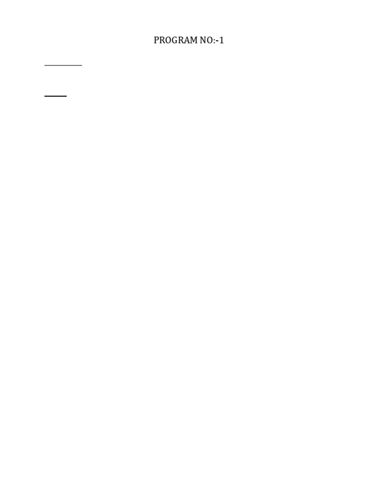 Compiler Lab Experiments | PDF | Reserved Word | Software Development