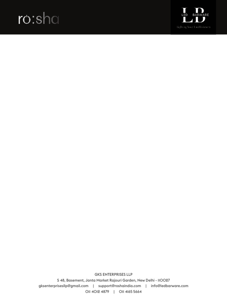 Rosha Letterhead | PDF