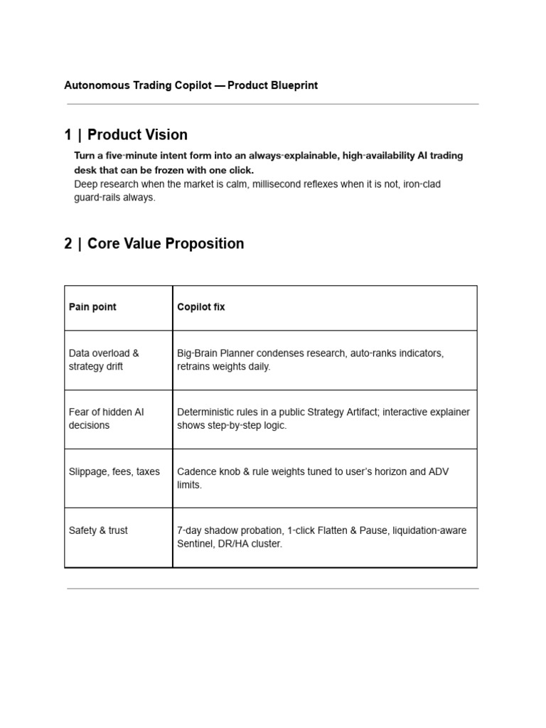 Autonomous Trading Copilot | PDF | Computing