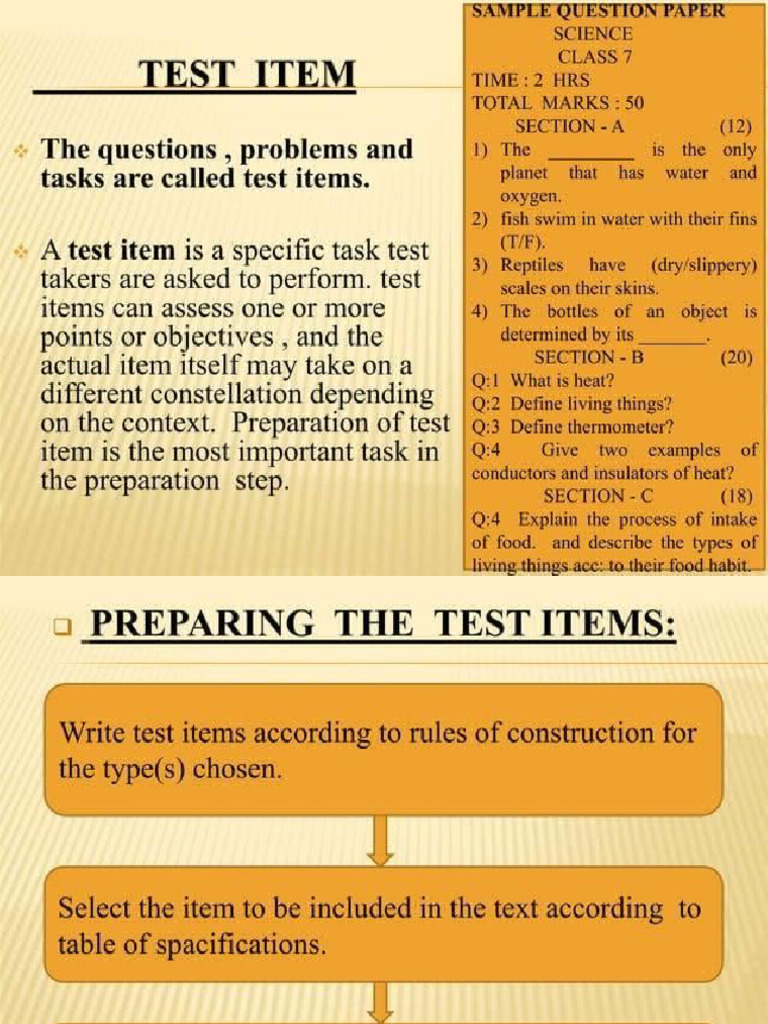 Test Construction | PDF