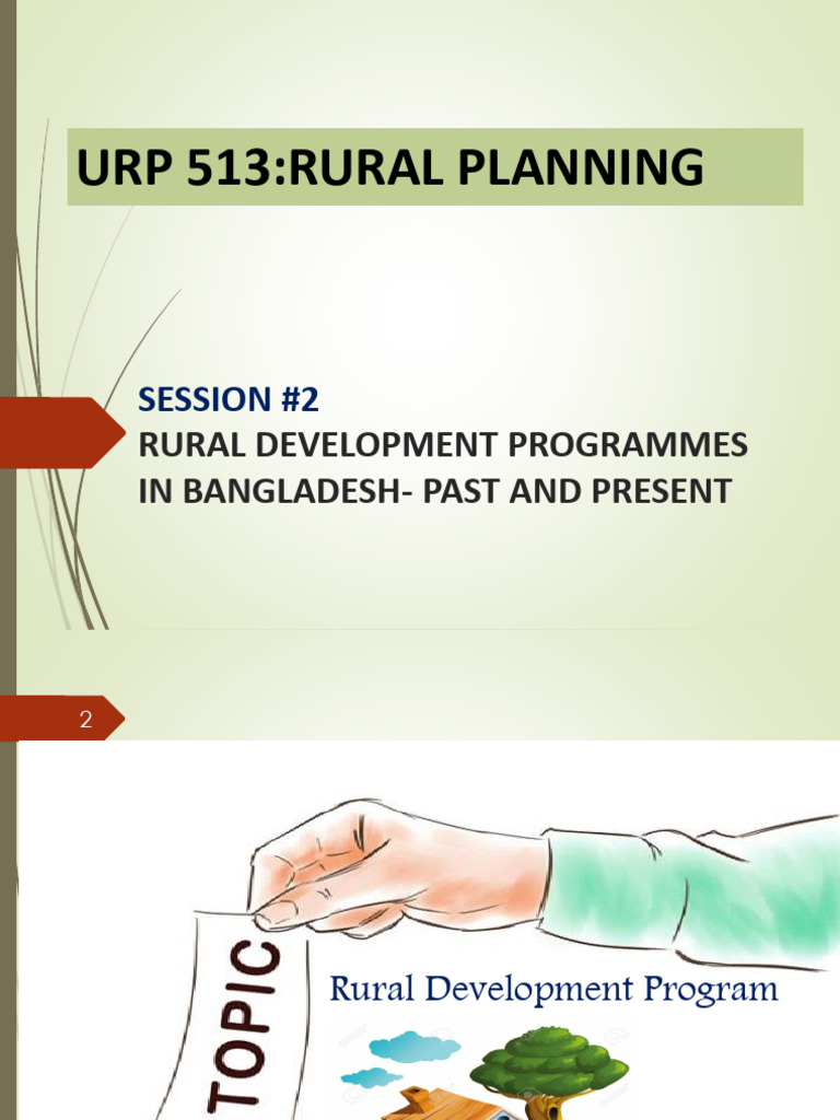 Rural Development Programs in Bangladesh | PDF | Economies