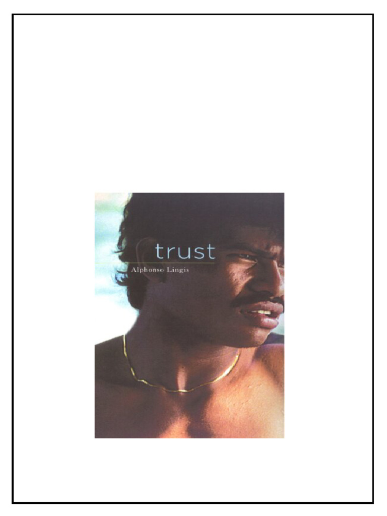 Trust Alphonso Lingis download | PDF | Outer Space | Dead Sea