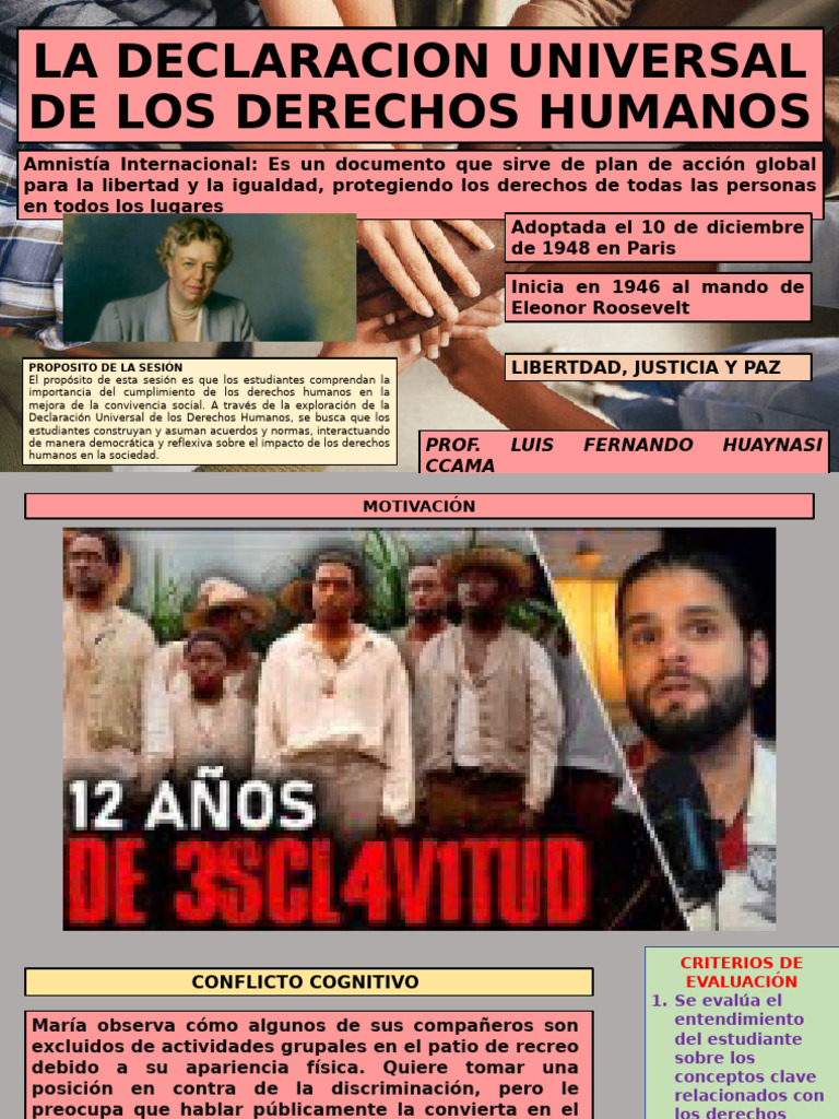 Importancia de la Declaración de Derechos Humanos | PDF | Derechos ...