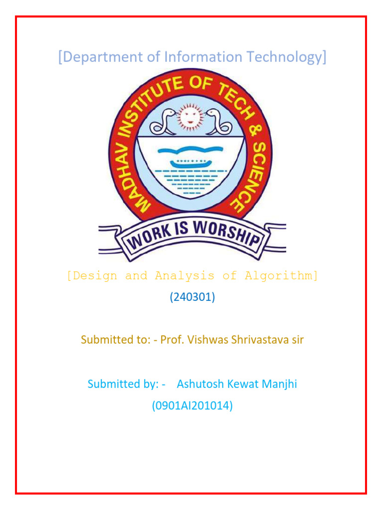 Practical File Part 1 | PDF | Time Complexity | Computer Programming