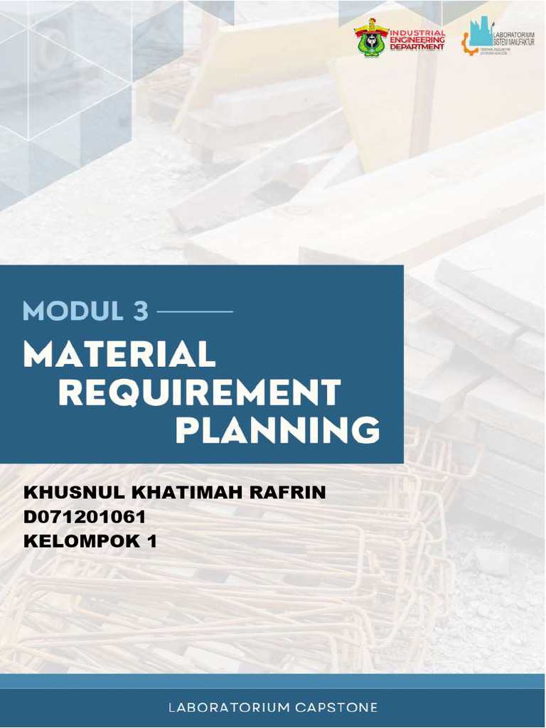 Rencana Kebutuhan Material MRP 2023 | PDF