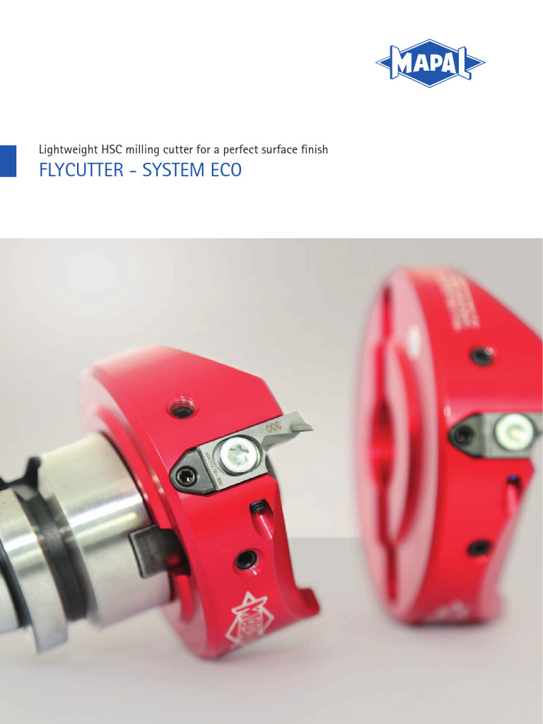 FlyCutter System Eco: HSC Milling Tool | PDF | Screw | Machining