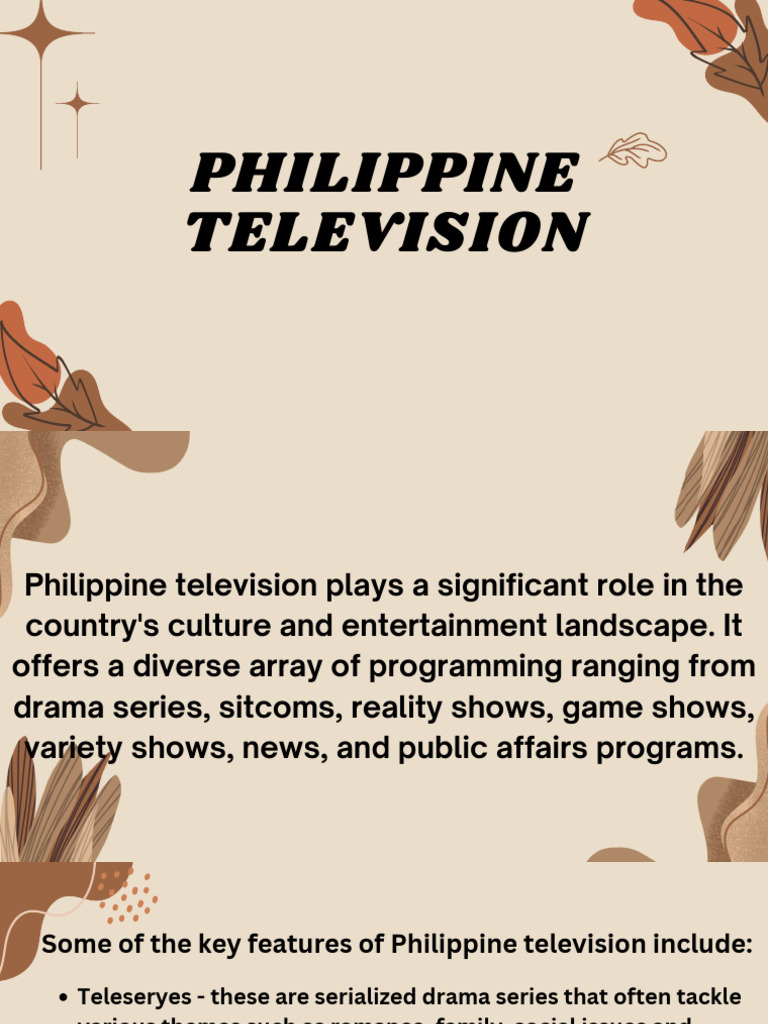 Philippine Television | PDF