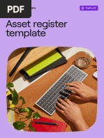 Asset Register Template | PDF